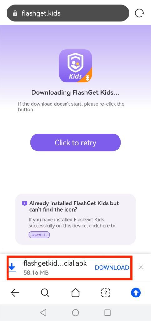 Getting Started | FlashGet Parental Control