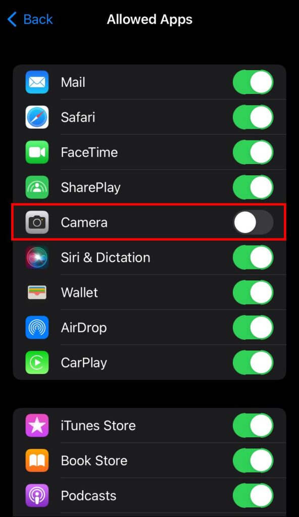 How to disable or block camera on iPhone & Android?
