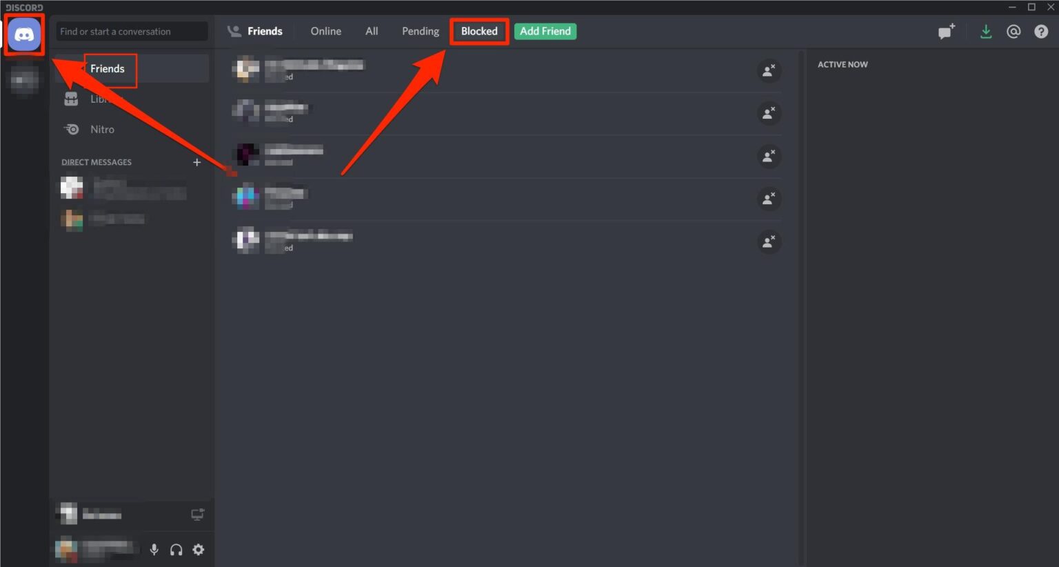 How to block/unblock someone on Discord?