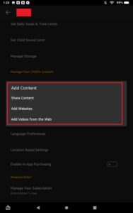 How to set up Amazon Fire tablet parental controls?