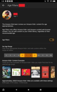 How to set up Amazon Fire tablet parental controls?