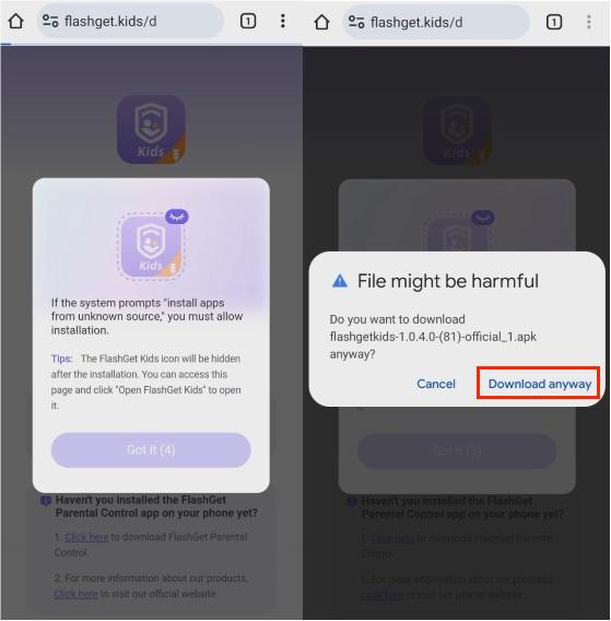 How To Download Flashget Kids On Your Kid's Device?