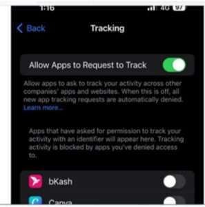 Tracking notification on iPhone: Everything you should know