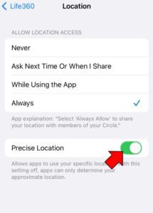 Life 360 not updating location notification? How to fix?