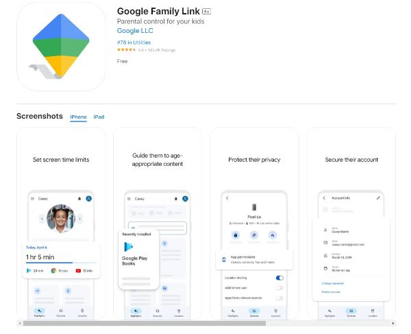Family Link는 iPhone과 Android에서 작동하나요?