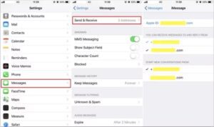 Can my parents see my texts?