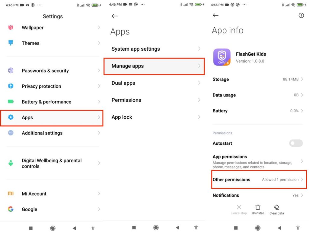 How to “allow pop-ups in the background” on your kid’s device?
