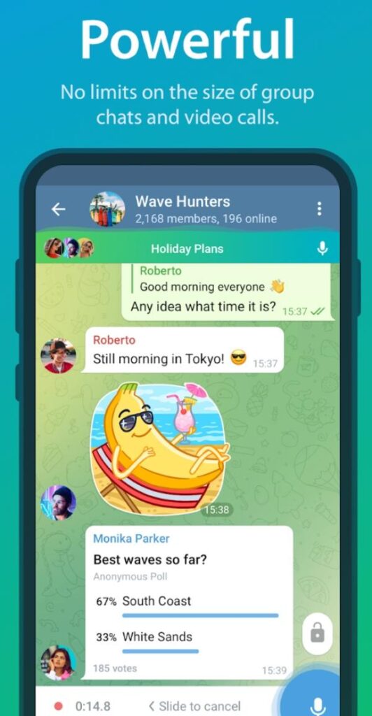 Delve Telegram safety features and protective methods for teens