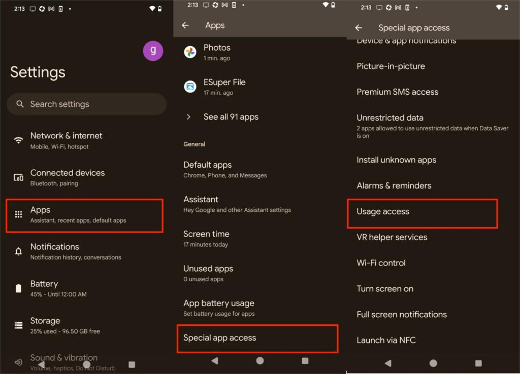 How to turn on User Usage Permission on your kid’s device?