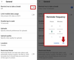 Set a YouTube time limit with the newest 4 methods