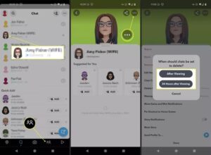 Snapchat messages disappear: Delete chats after viewing