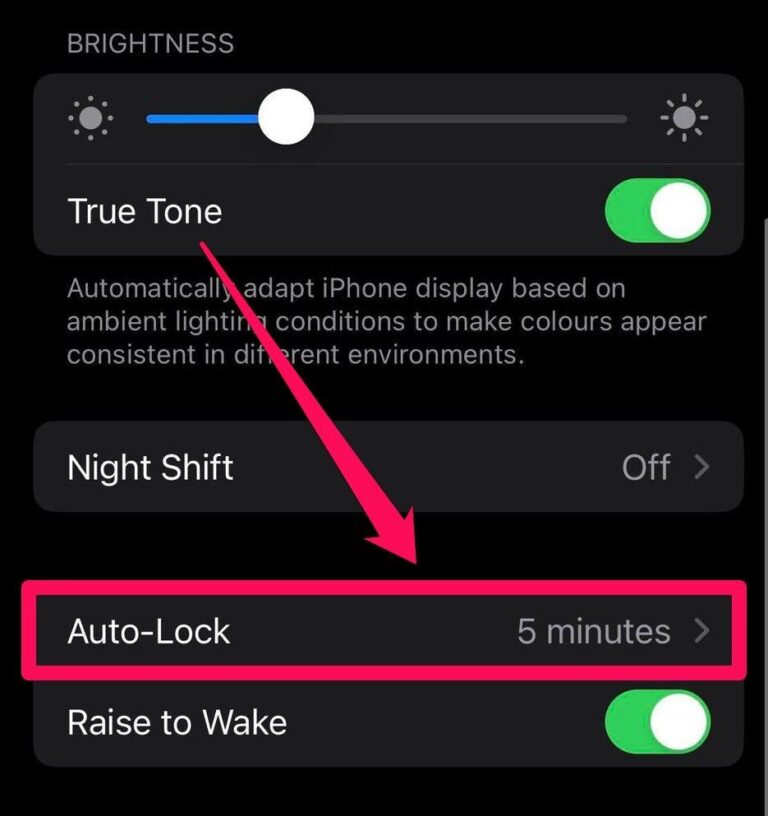 Set or change iPhone Screen Timeout to keep your screen longer