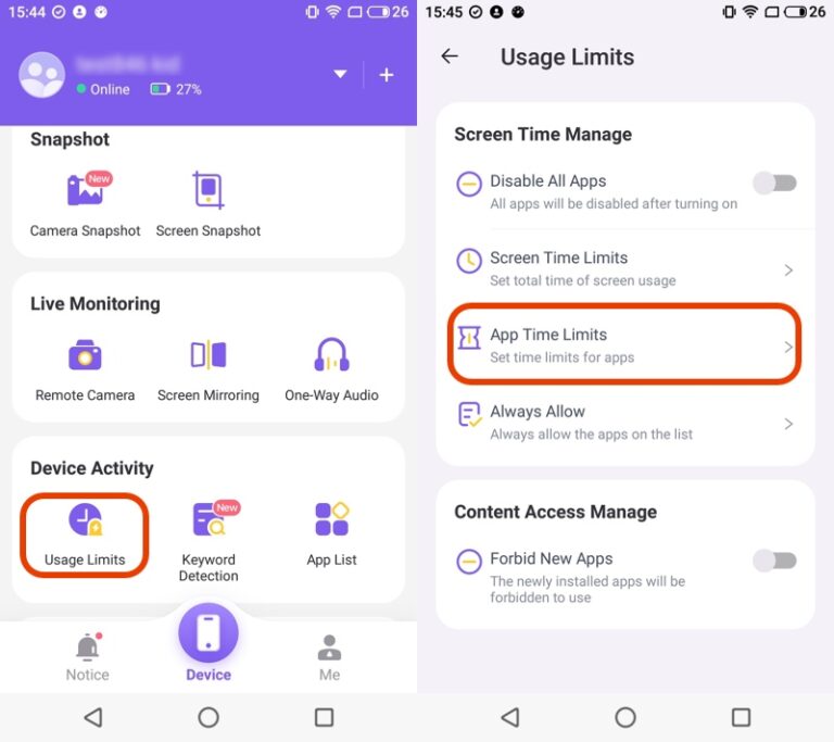 How to turn on or off in-app purchases on your device