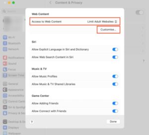 List of restricted websites to block for kids