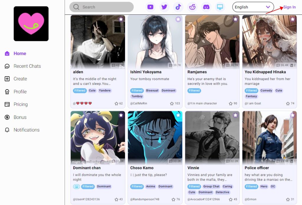 CrushOn AI free & paid version and guide to safe usage