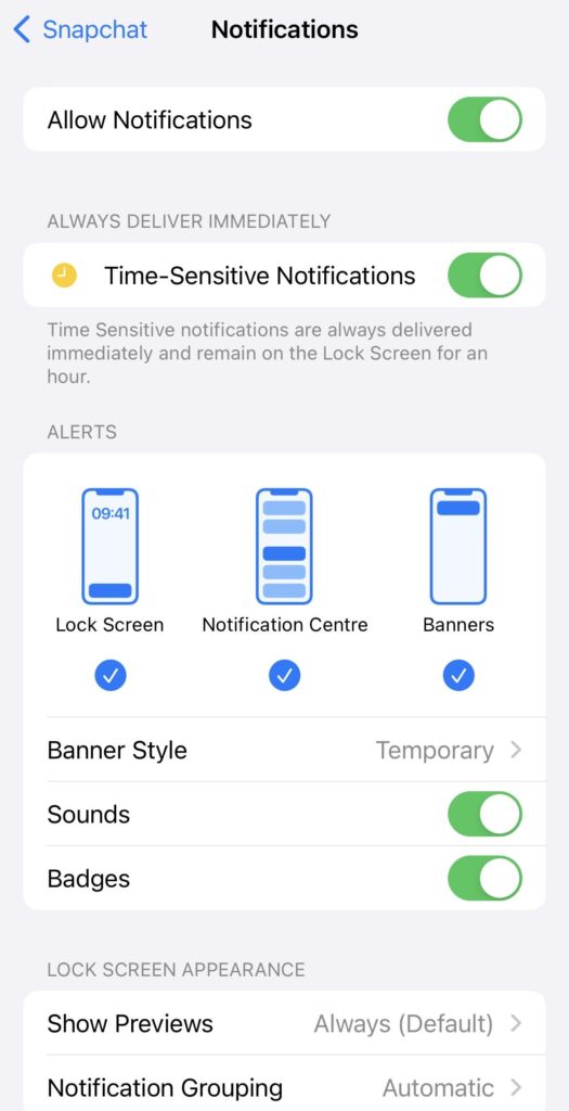 Common questions answered behind Snapchat notifications