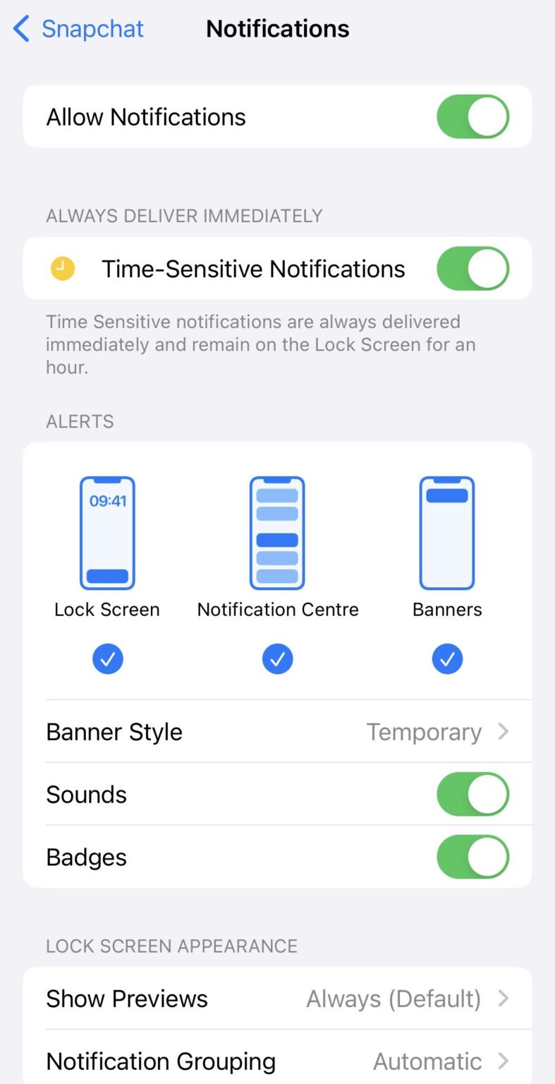 Common questions answered behind Snapchat notifications