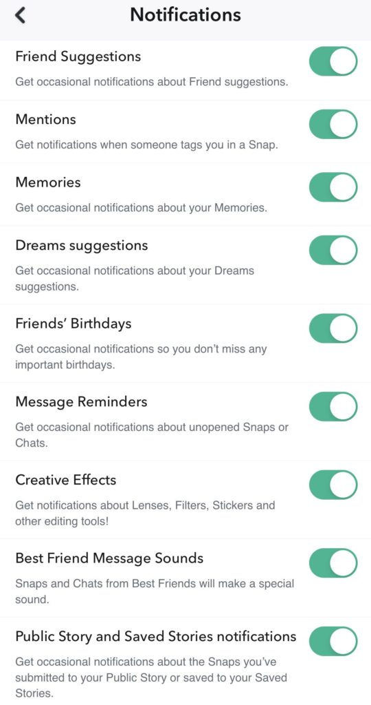 Common questions answered behind Snapchat notifications