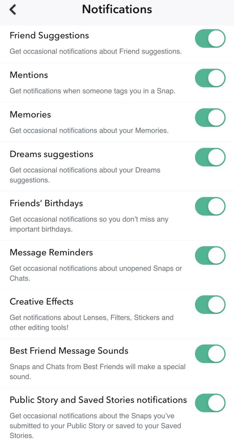 Common questions answered behind Snapchat notifications