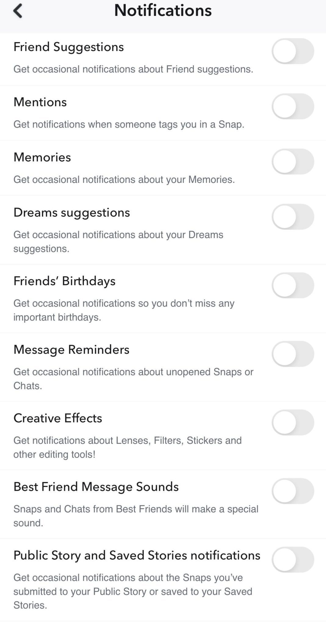 Common questions answered behind Snapchat notifications