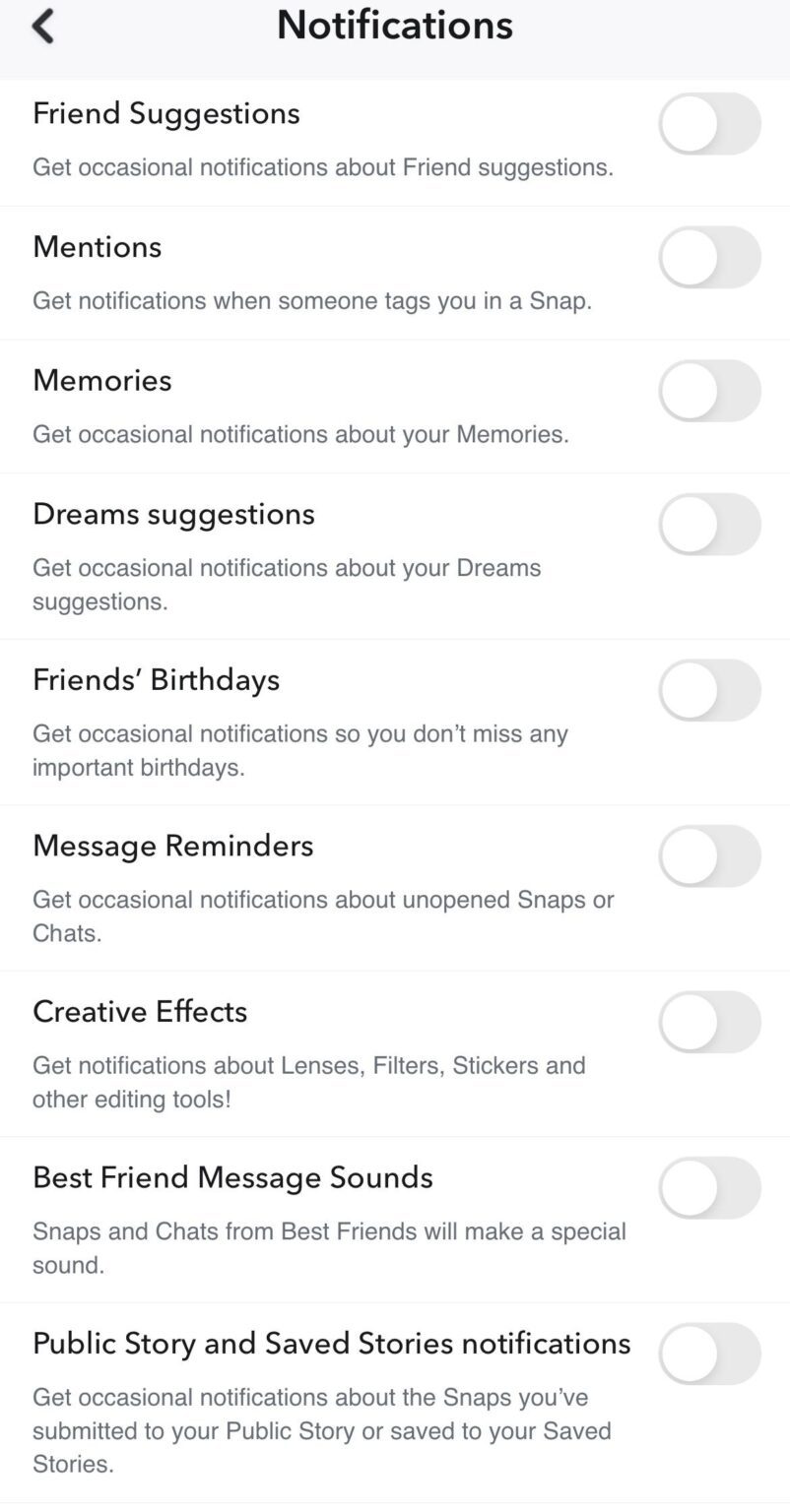 Common questions answered behind Snapchat notifications