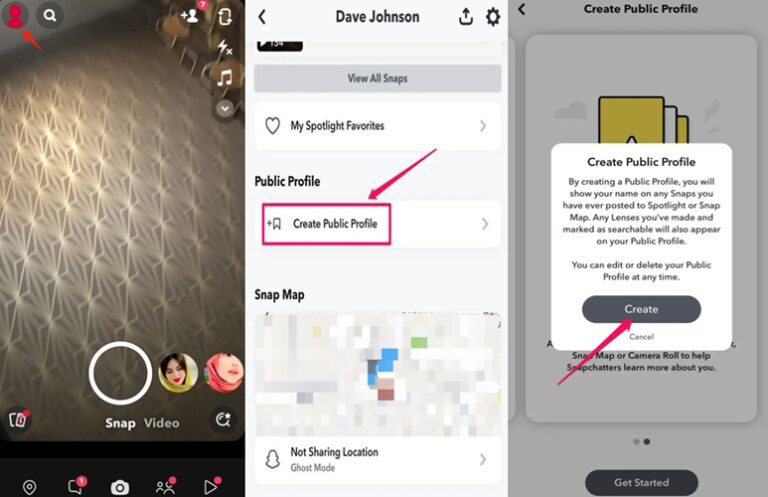 What is a Public Profile on Snapchat & How to create one
