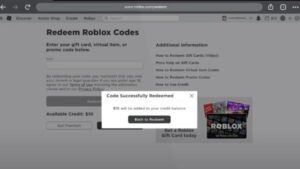 Roblox ギフトカードを引き換える方法