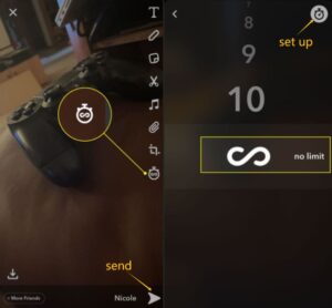 Timer on Snapchat: How to set time limit for Snaps (photo & video)
