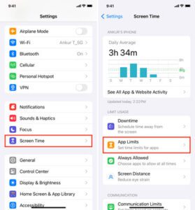 So setzen Sie die iPhone -Bildschirmzeitlimit für Kinder