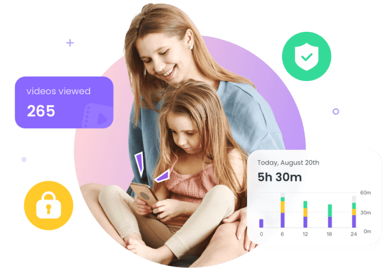 La mejor aplicación de control parental para Android e iOS - FlashGet Kids