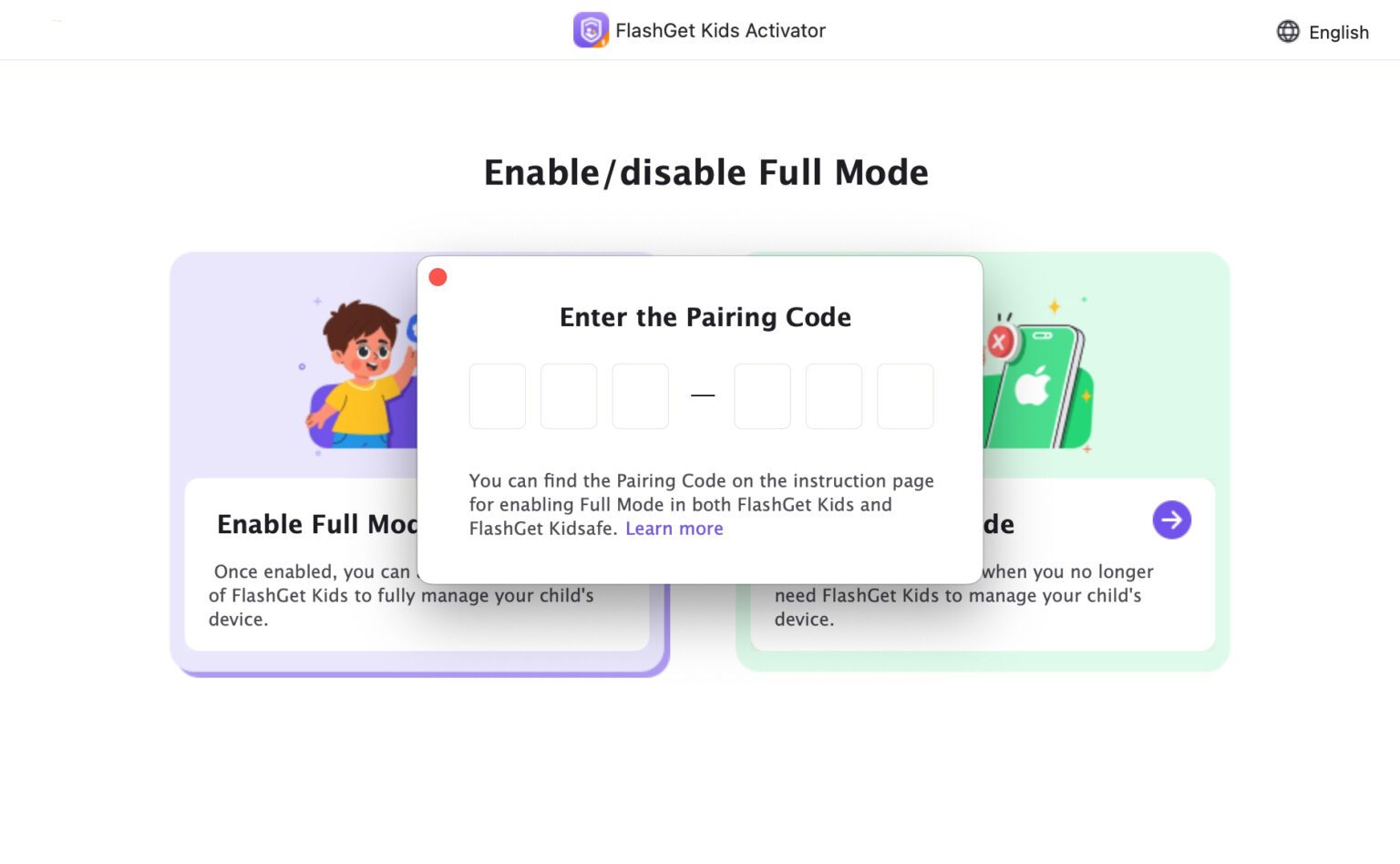 How to enable Full Mode on iOS device?