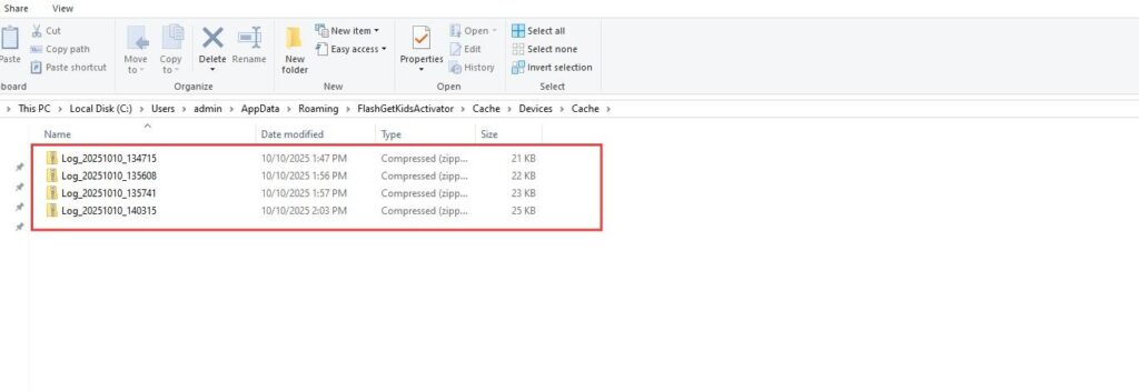 Come ottenere i registri in FlashGet Kids Activator