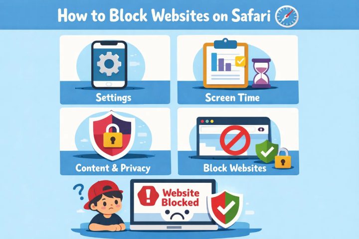 Parental guide: How to block websites on Safari for child safety